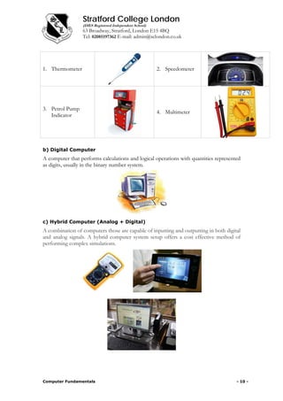Computer fundamental | PDF