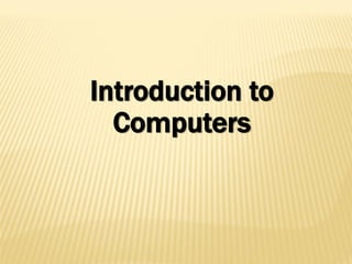 Computer fundamental | PPT
