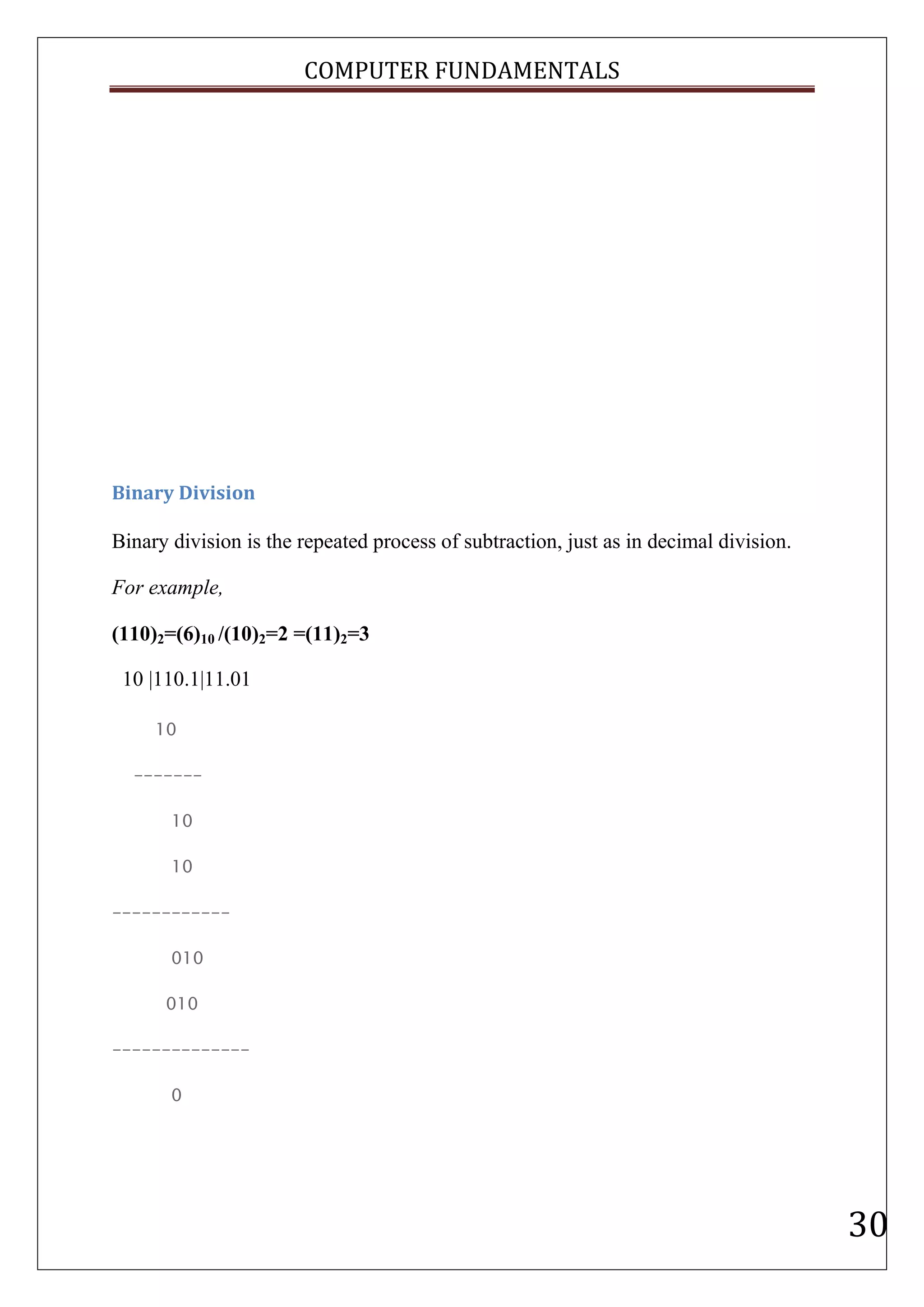 Computer fundamentals | PDF