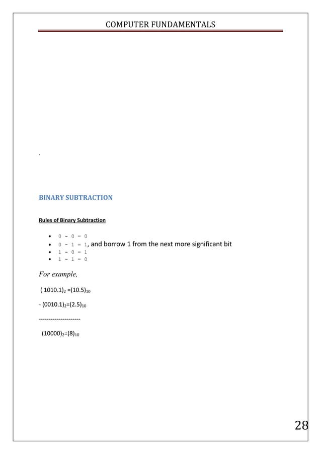 Computer fundamentals | PDF