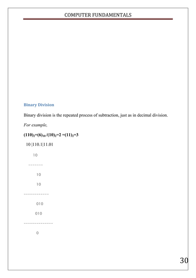 Computer fundamentals | PDF