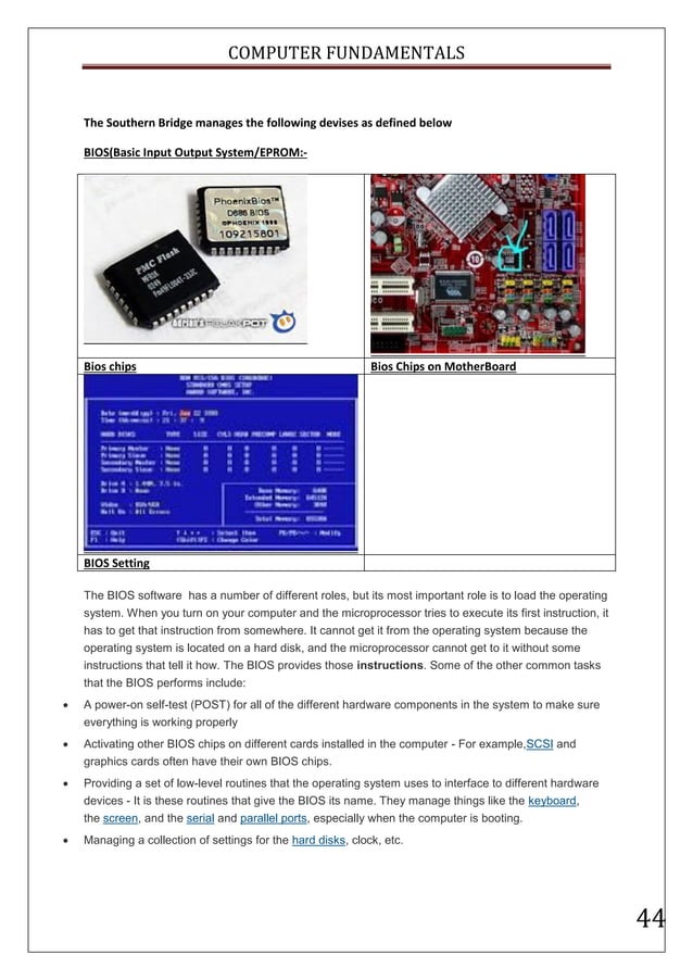 Computer fundamentals | PDF