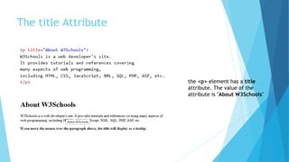 Computer fundamentals-internet p2 | PPTX | Web Design and HTML | Internet