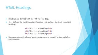 Computer fundamentals-internet p2 | PPTX | Web Design and HTML | Internet