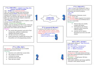 Computer generation | PPT