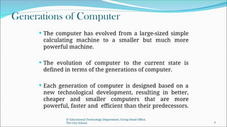 computer system servicing computer-generations-1.ppt | Desktops | Computing