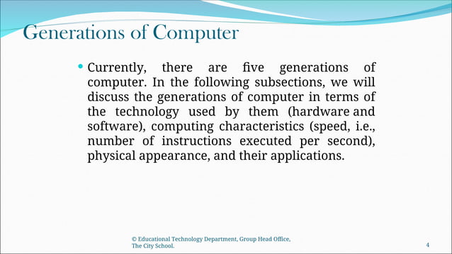 computer system servicing computer-generations-1.ppt | Desktops | Computing