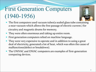 Computer Generations | PPT | Desktops | Computing