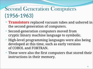 The five generatios of computers-history | PPT