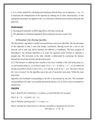 Computer Graphics involves technology to access. The Process transforms ...