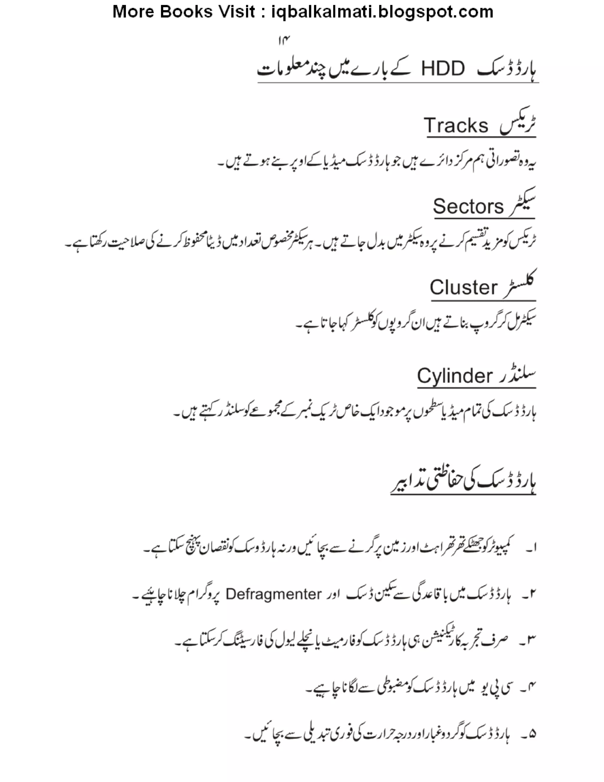 Computer guide-urdu | PDF