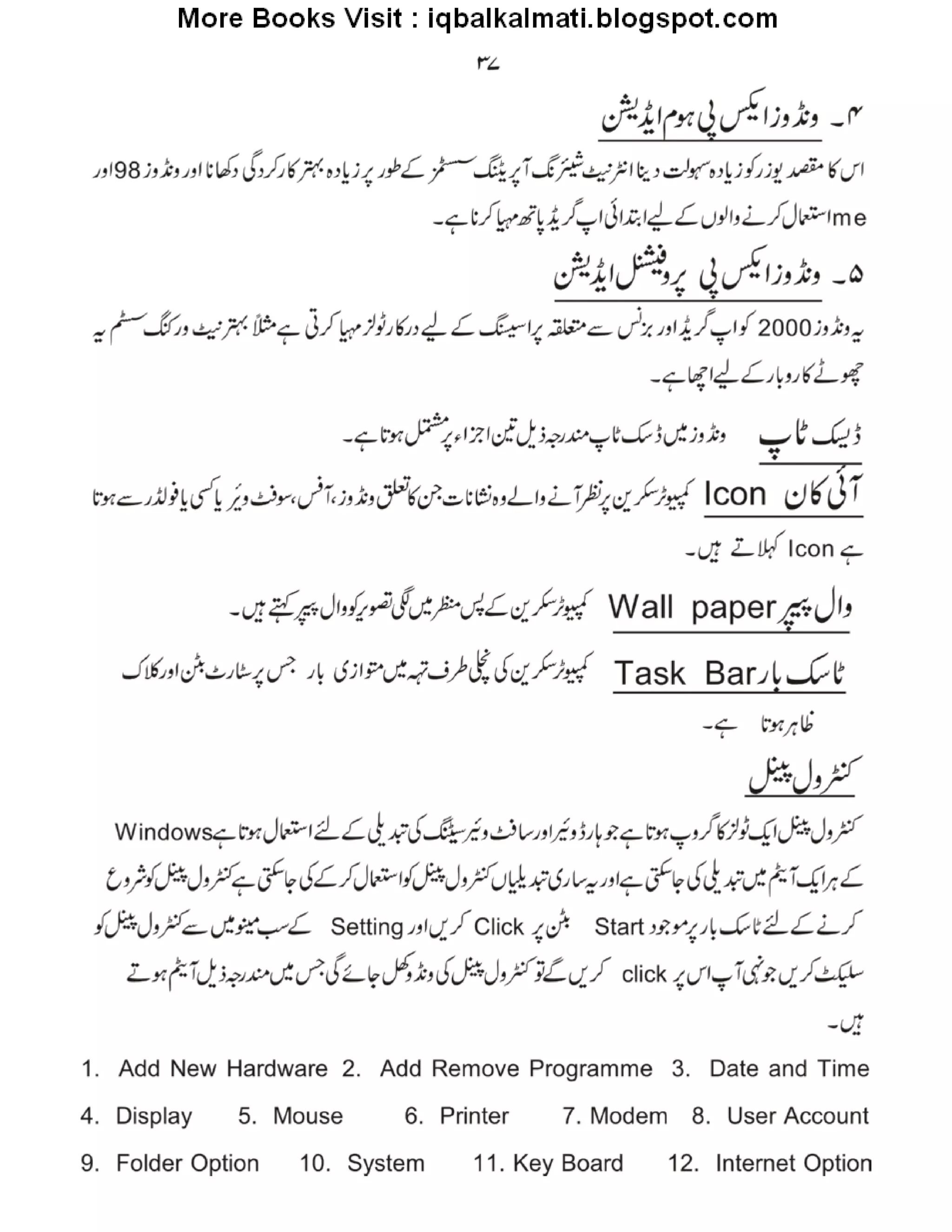 Computer guide-urdu | PDF
