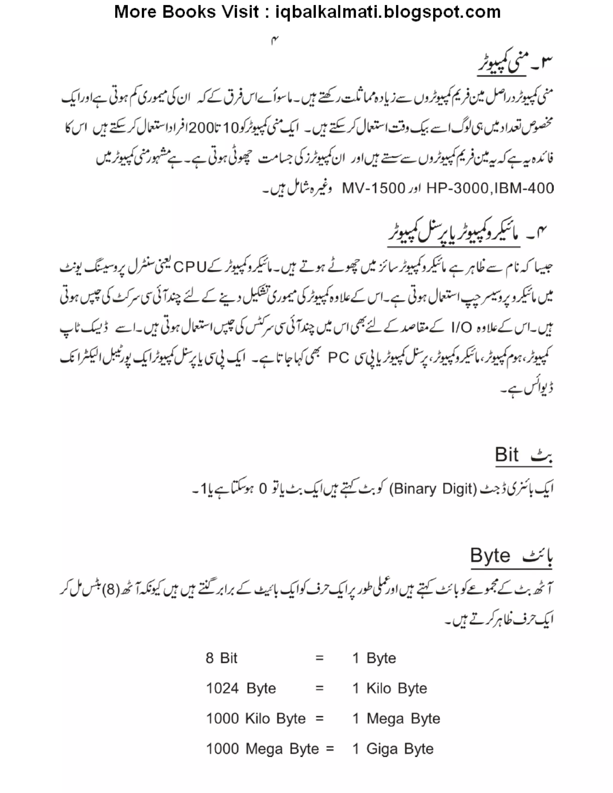 Computer guide-urdu | PDF