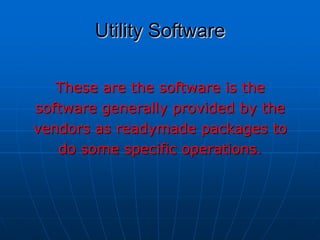 Computer Hardware And Software | PPTX