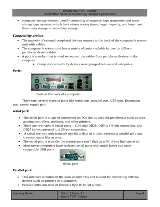 Computer hardware-peripherals compress | PDF | Computer Peripherals | Computing