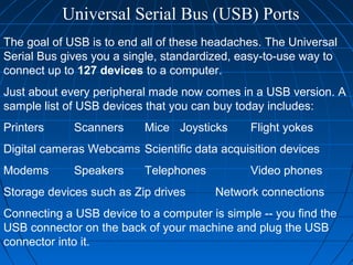 Computer hardware-ports-connectors | PPT