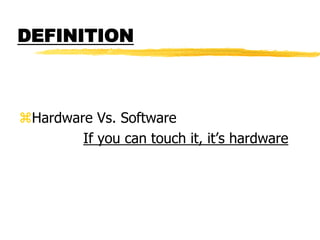 computer-hardware1.ppt to protect the sc | PPT