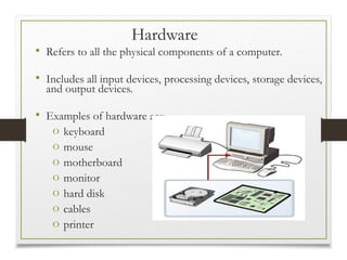 computer-hardware software ppt plane.ppt