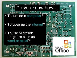 Computer Illiteracy | PPT | Computing | Technology & Computing