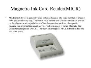 Computer input devices | PPT