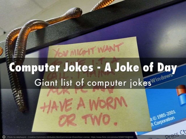 Computer jokes | PPTX