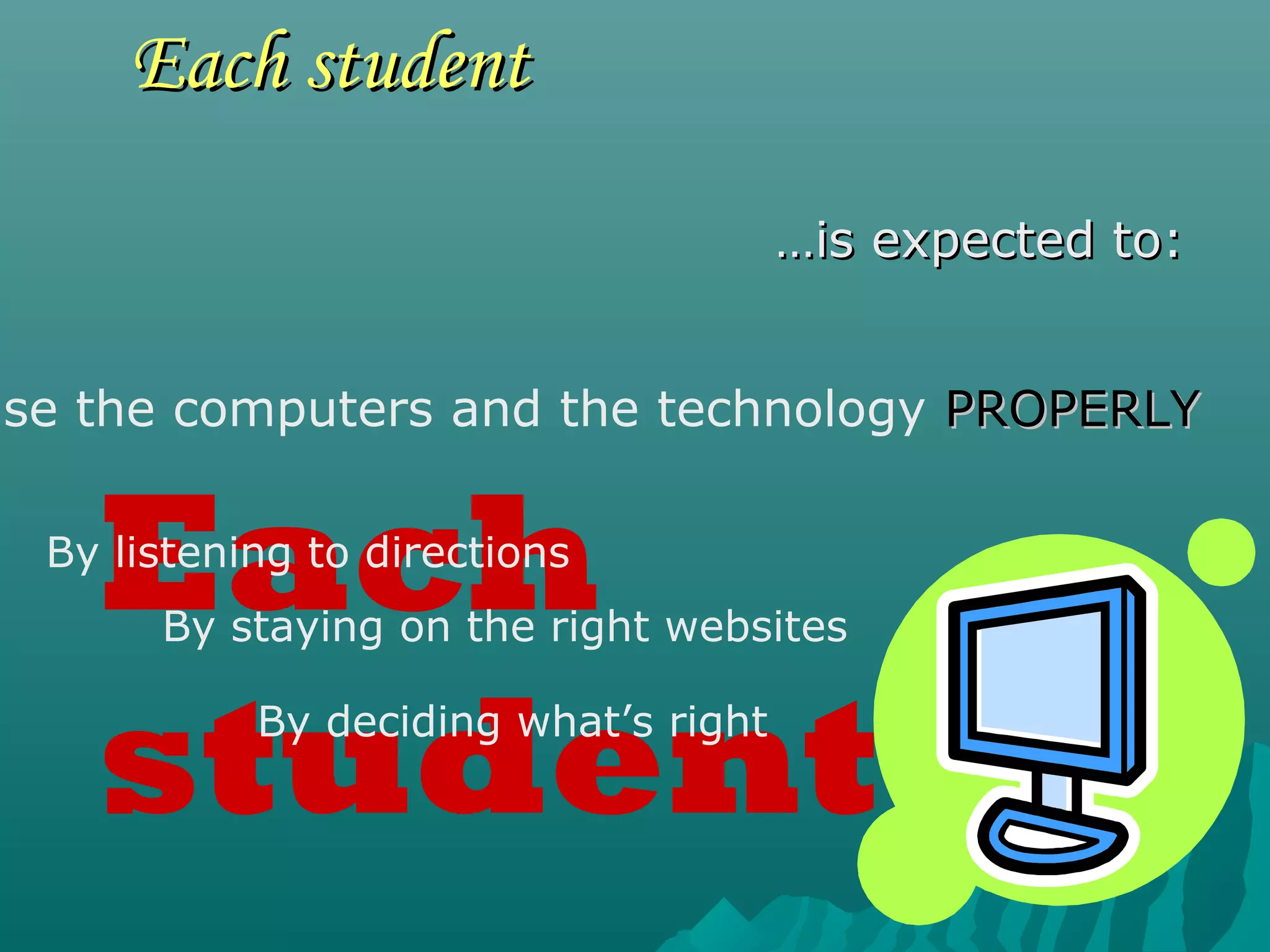 Computer Lab Rules | PPT