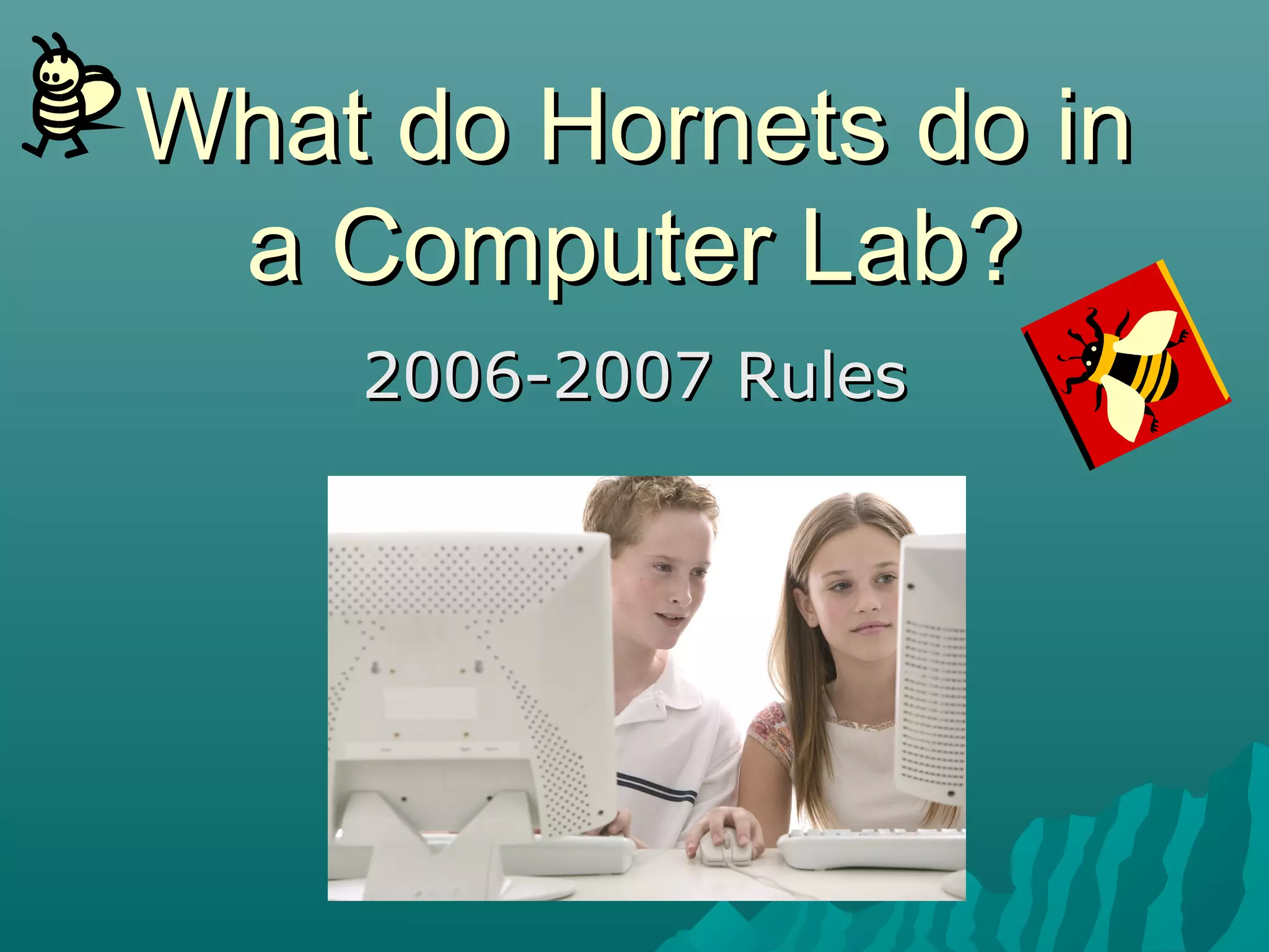Computer Lab Rules | PPT