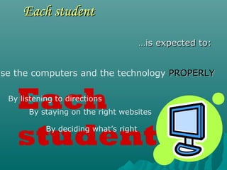 Computer Lab Rules | PPT