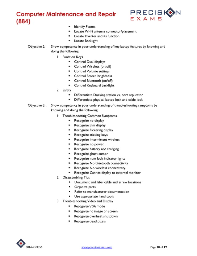 Computer maintenance-and-repair | PDF | Operating Systems | Computer ...