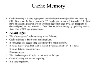 Computer Memory | PPT