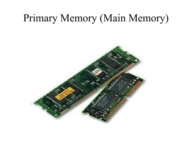 Computer Memory | PPT