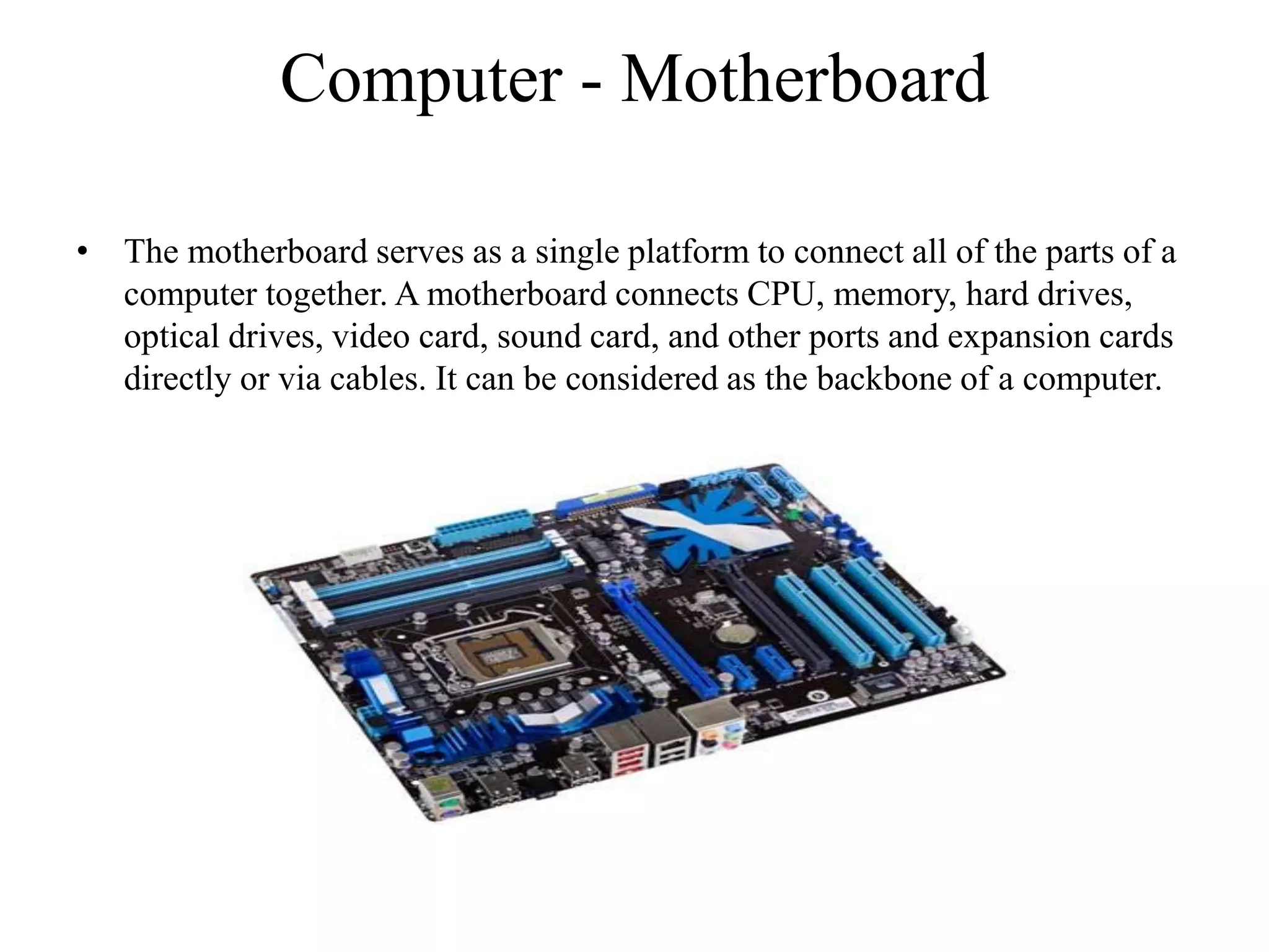 Computer Motherboard | PDF | Computer Peripherals | Computing