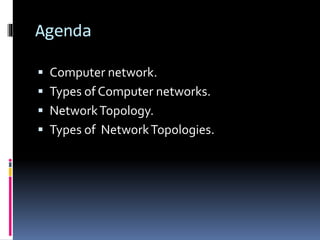 Computer network-and-network-topologies | PPTX