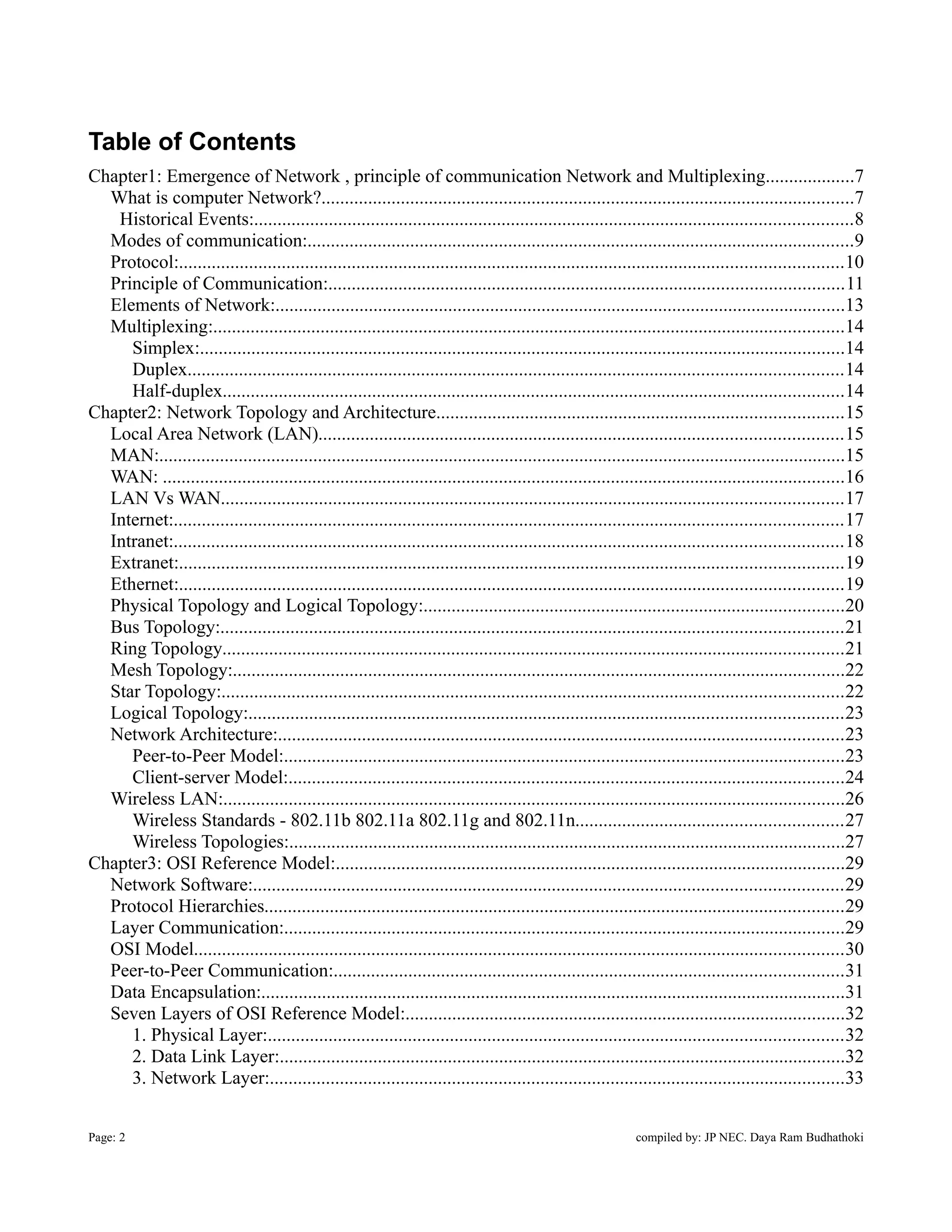 Computer network-notes-pu | PDF