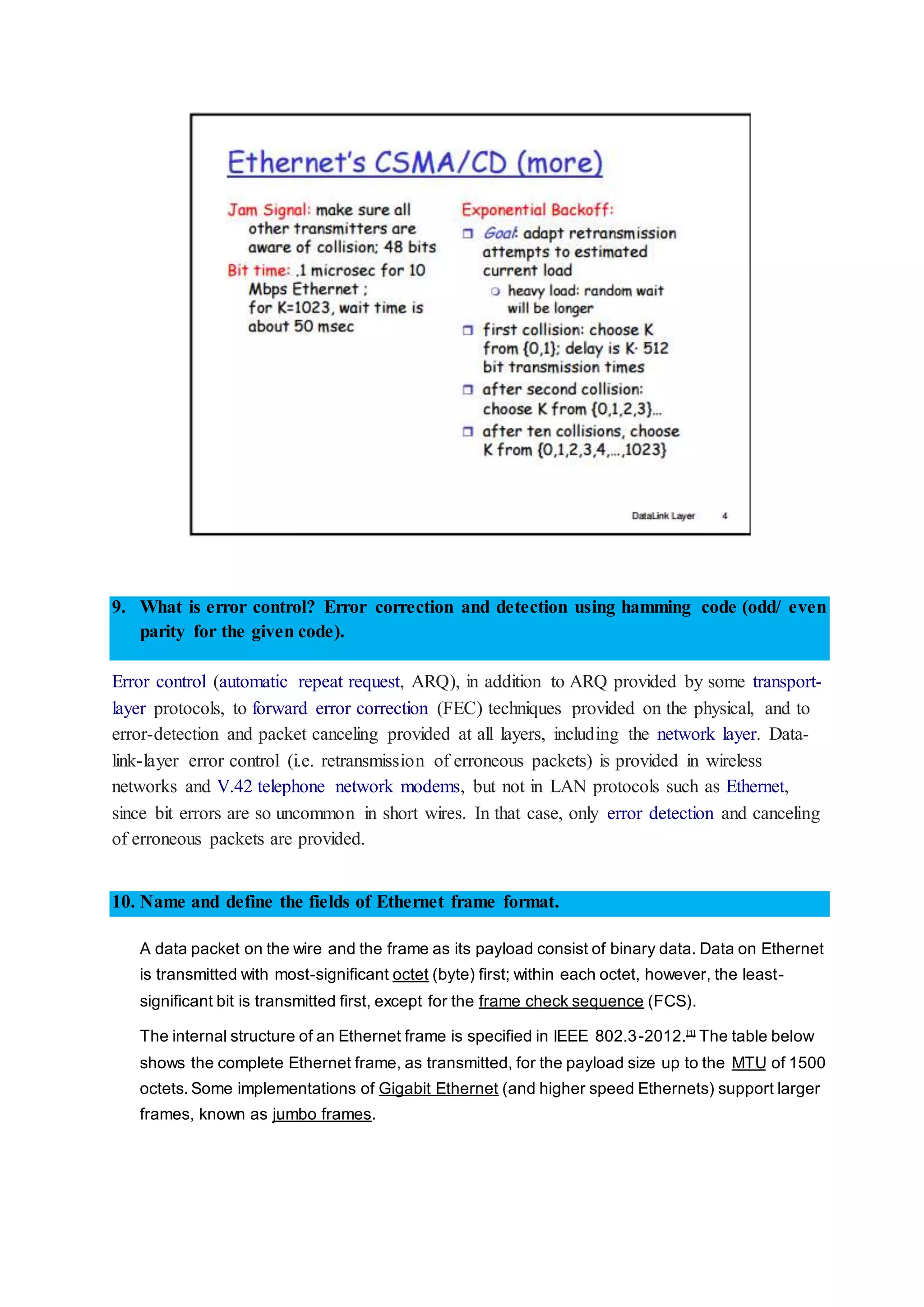 Computer network solution | DOCX