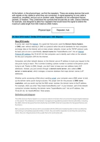 Computer network solution | DOCX