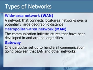 Computer network-types1 | PPT | Computer Networking | Computing