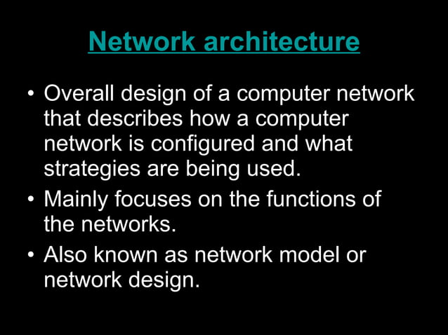 Computer network ppt | PPT | Computer Networking | Computing