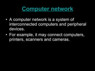 Computer network ppt | PPT