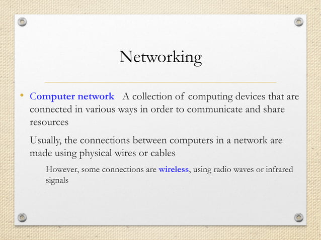 Computer networks-1 | PPT