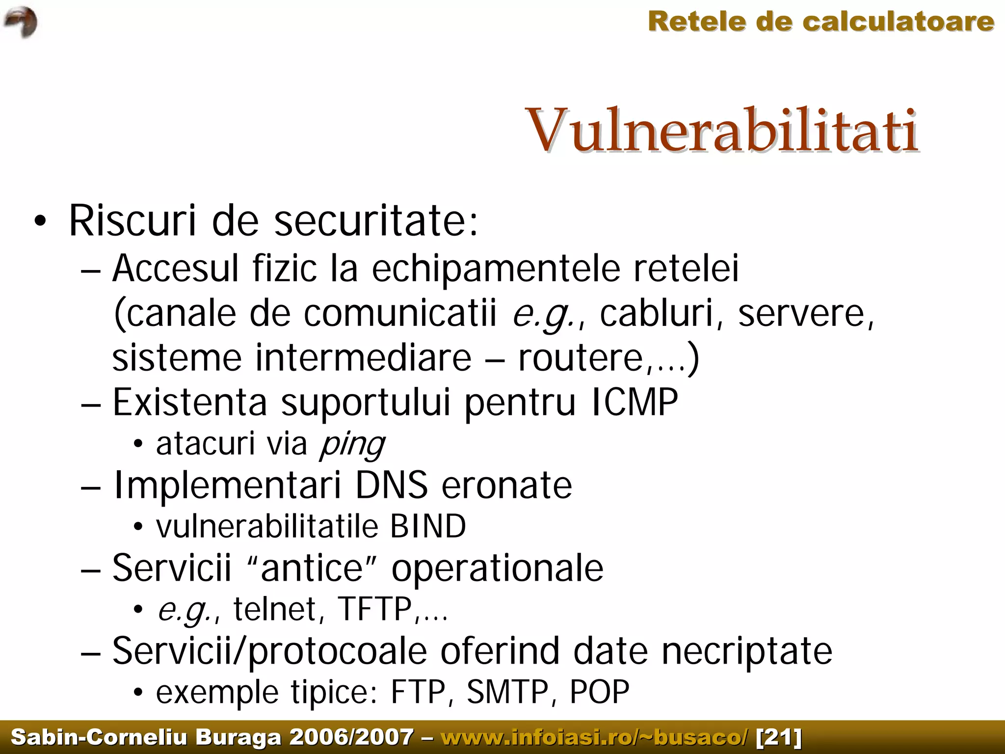 Computer Networks Introduction To Security Ppt