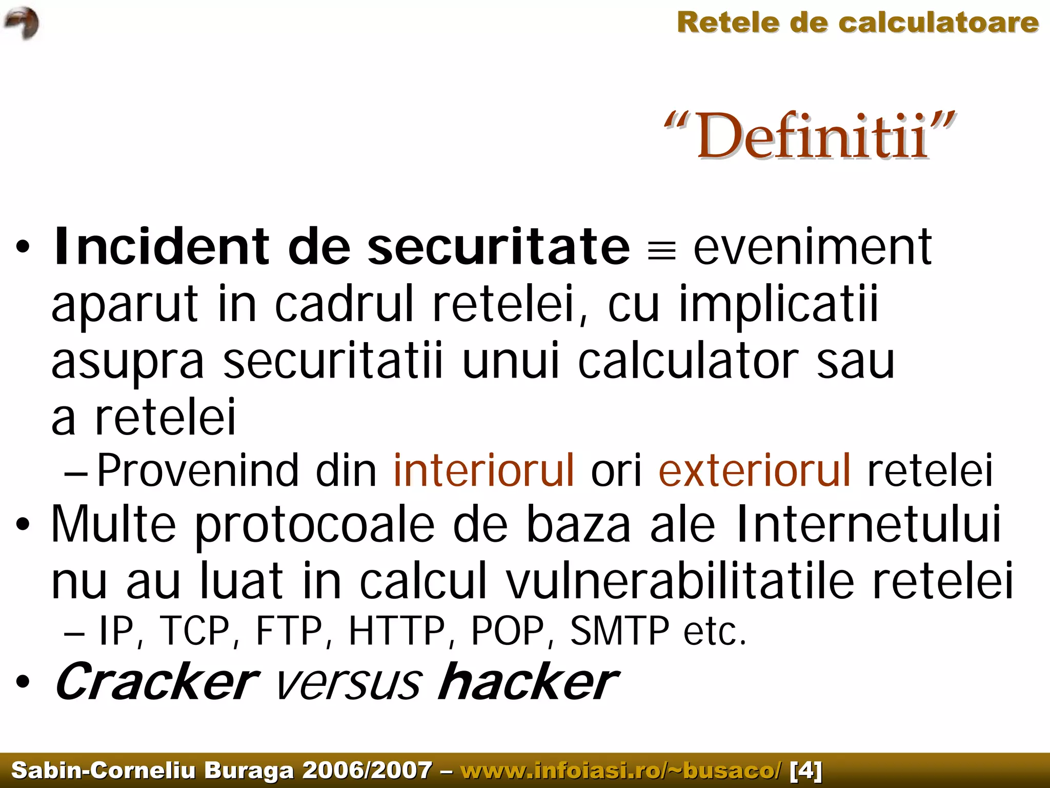 Computer Networks. Introduction to security | PPT Computer Networks. Introduction to security | PPT