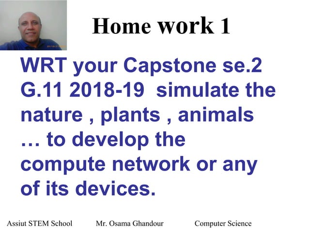 Computer networks- week 1 | PPT