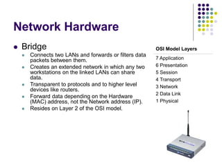 Computer-Networks--Networking_Hardware.pptx | Computer Networking ...