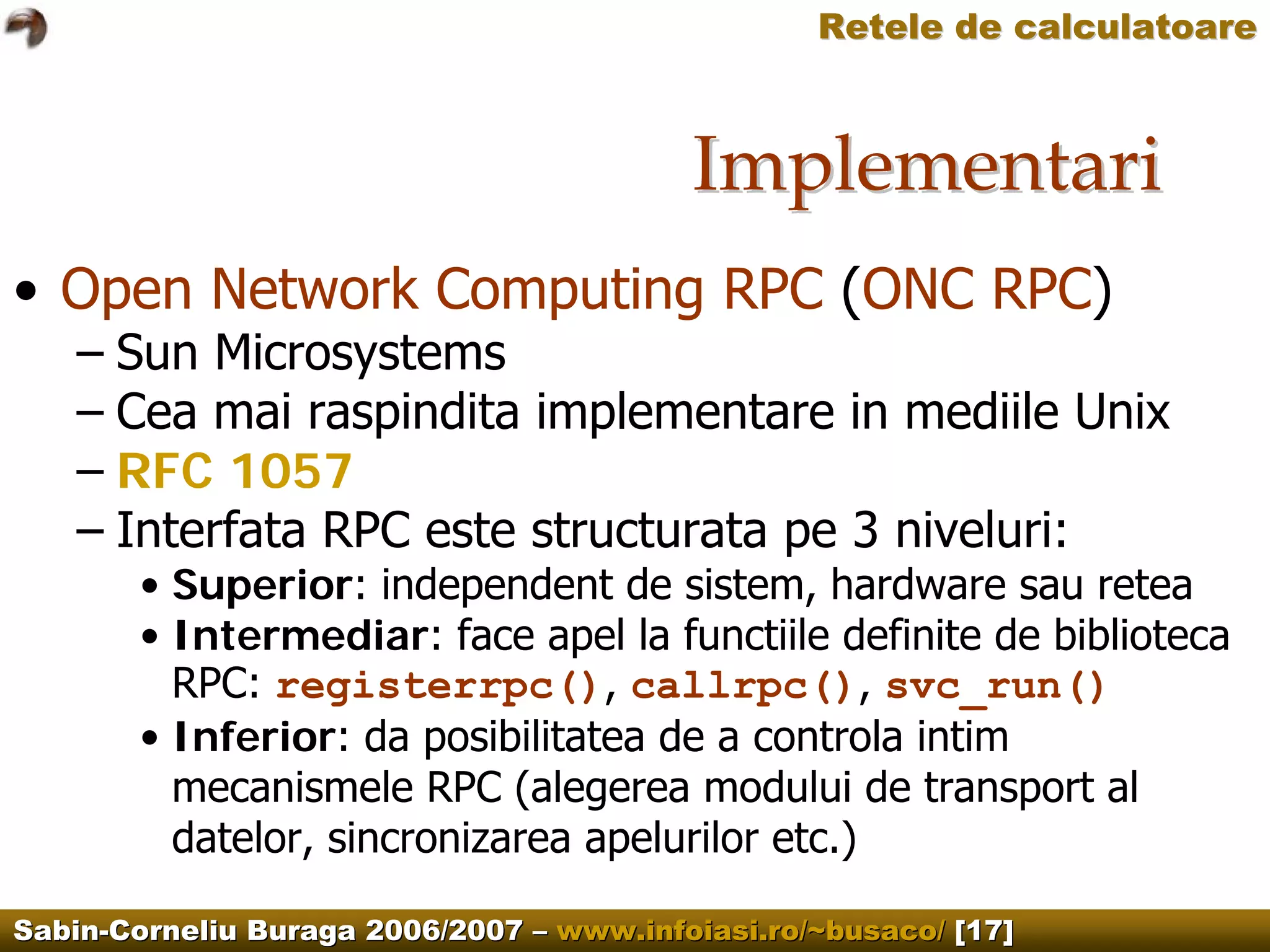 Computer Networks. RPC | PDF
