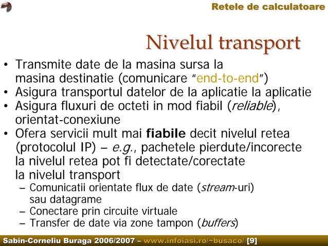 Computer Networks Transport Tcp And Udp Ppt