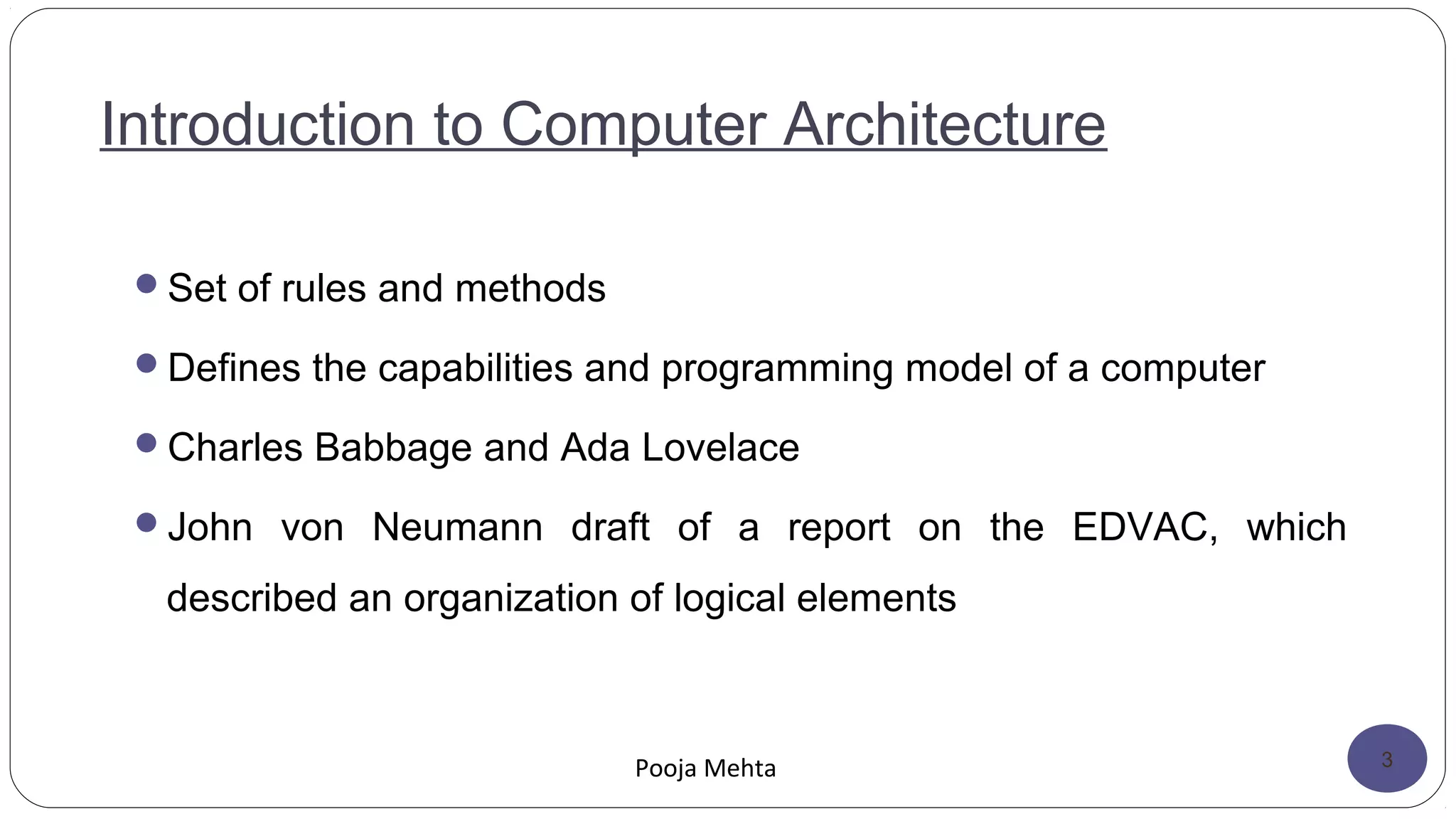 Computer organization and architecture | PPT
