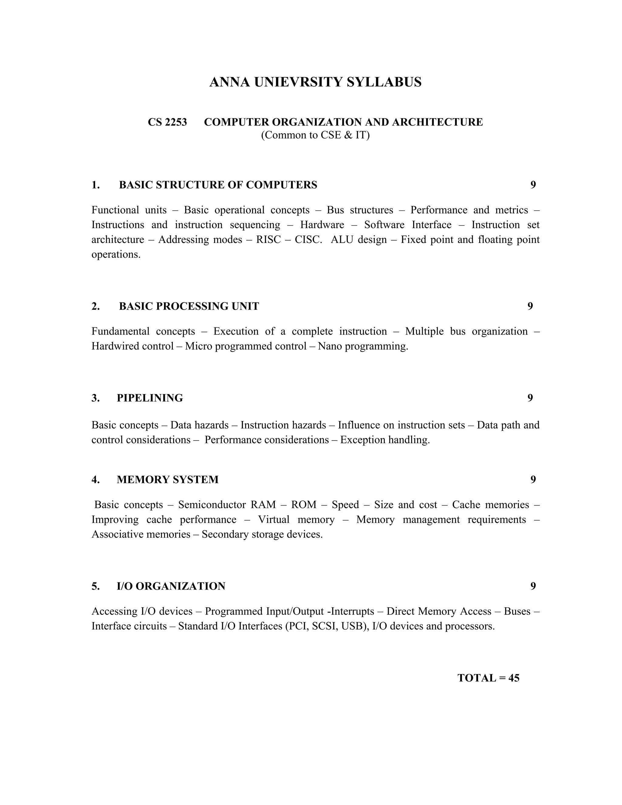 Computer organization-and-architecture-questions-and-answers | PDF