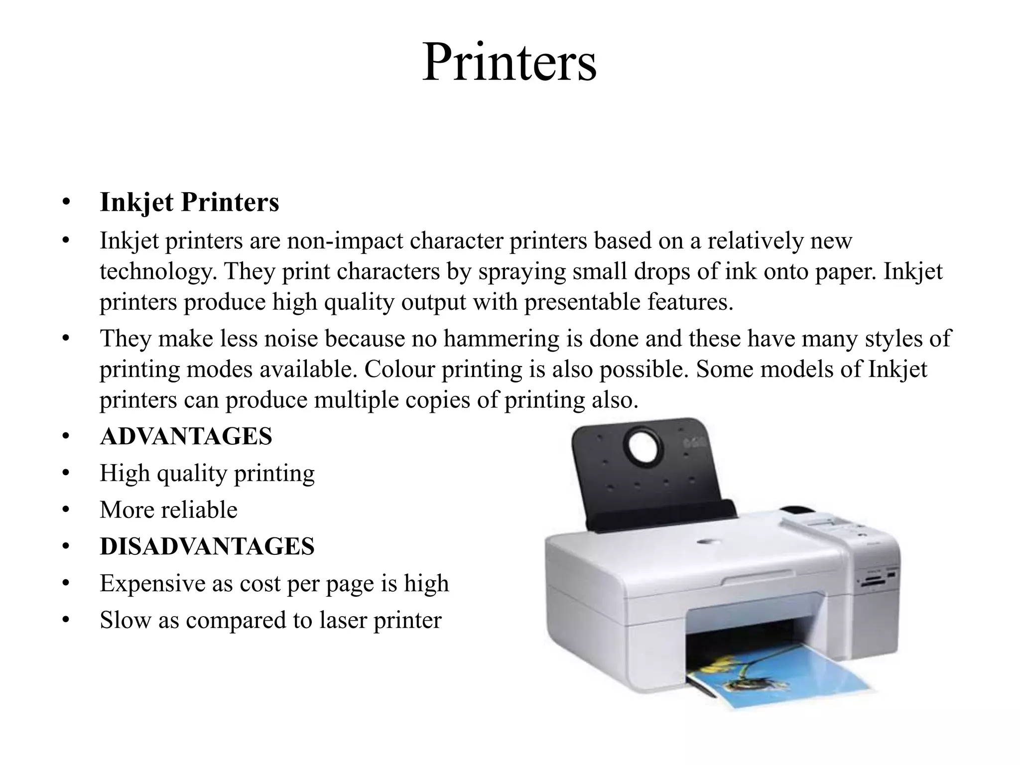 Computer Output Devices | PDF
