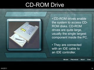 Computer parts | PPTX | Computer Peripherals | Computing